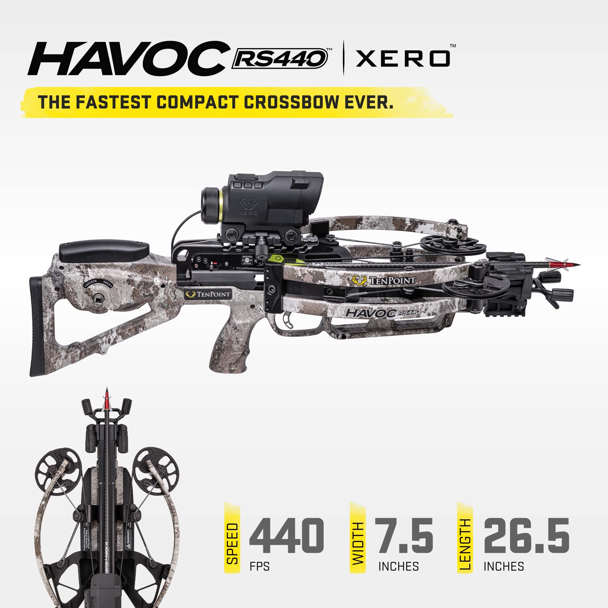 TenPoint Havoc RS440 Xero Crossbow Package