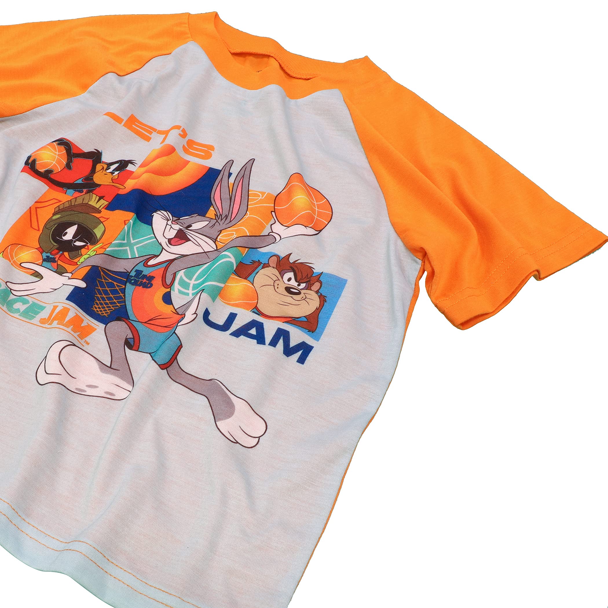 Warner Bros. boys Space 3-piece Pajama Set, Jam It Up, 4 US
