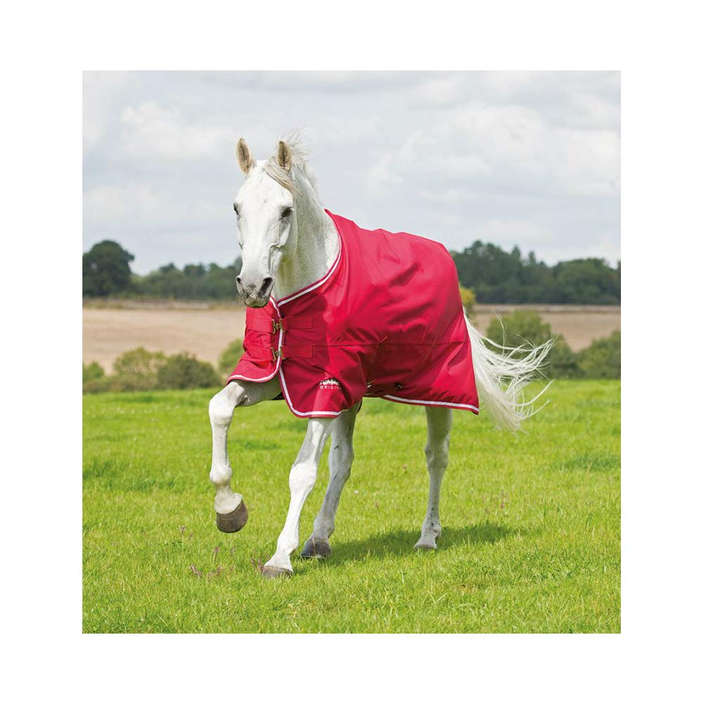 Shires Tempest Original 100G Air Motion Blanket Red/Grey 75"