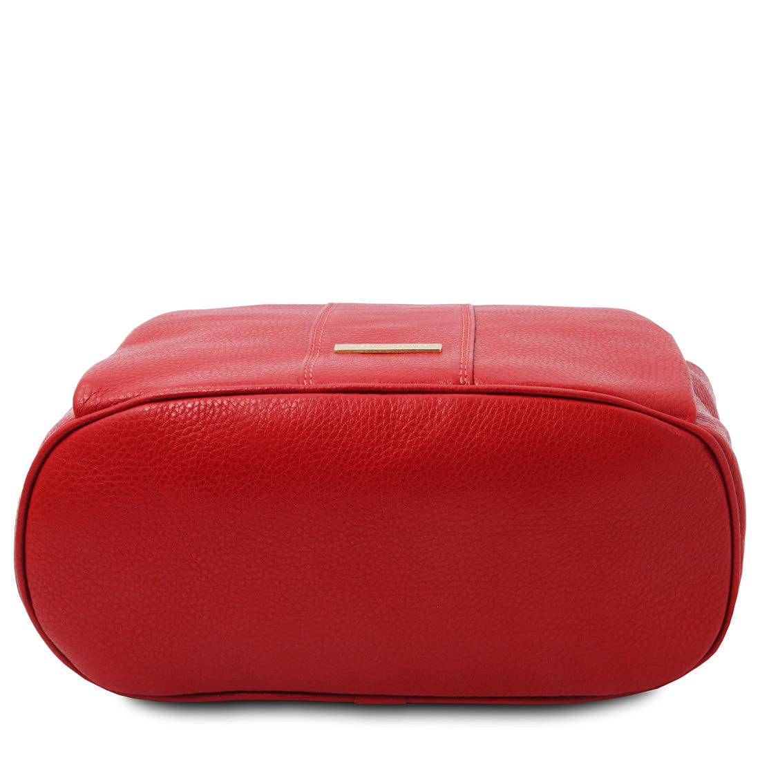 Tuscany Leather. TL Bag - Soft leather backpack - TL142138 (LIPSTICK RED)