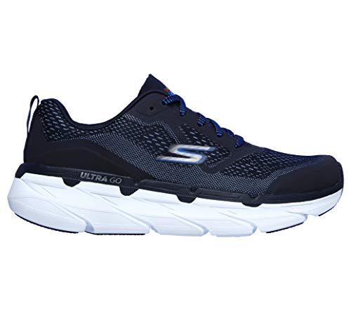 Skechers Men's Max Cushioning Premier Vantage-Performance Walking & Running Shoe Sneaker, Navy, 10 X-Wide