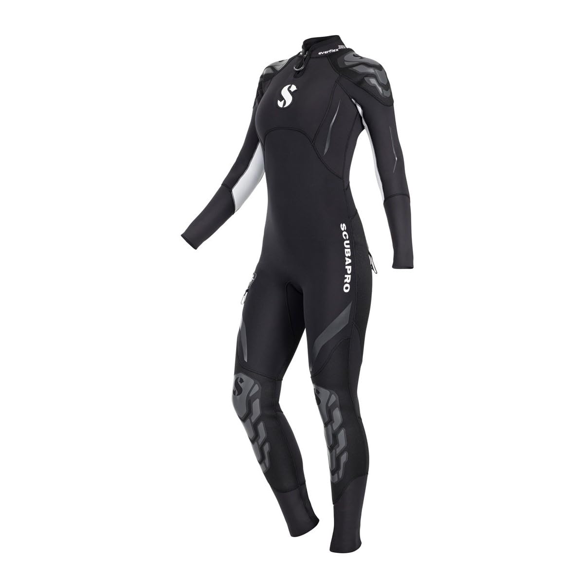 SCUBAPRO Everflex Steamer 3/2 mm Women's Wetsuit (Black/White, 3XL)