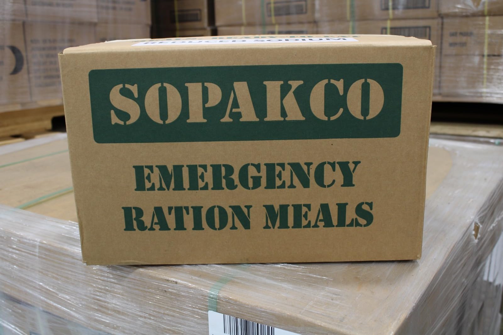 SOPAKCO MREs-Reduced Sodium Food Rations 16 Meals Ready To Eat - 8/23 or newer