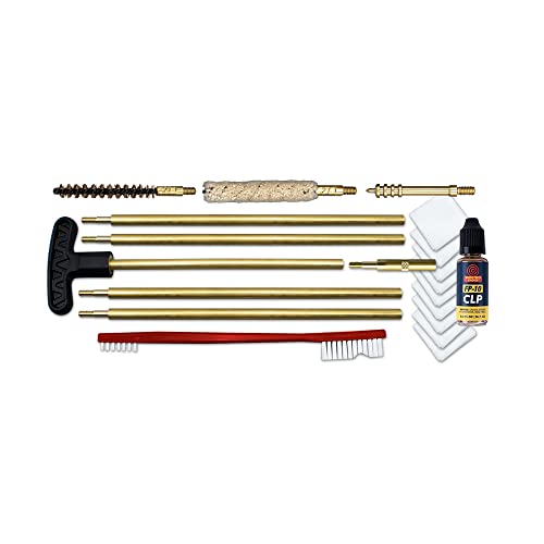 Shooter's Choice 270cal rifle Sectional Rod Gun Cleaning Kit, Multi