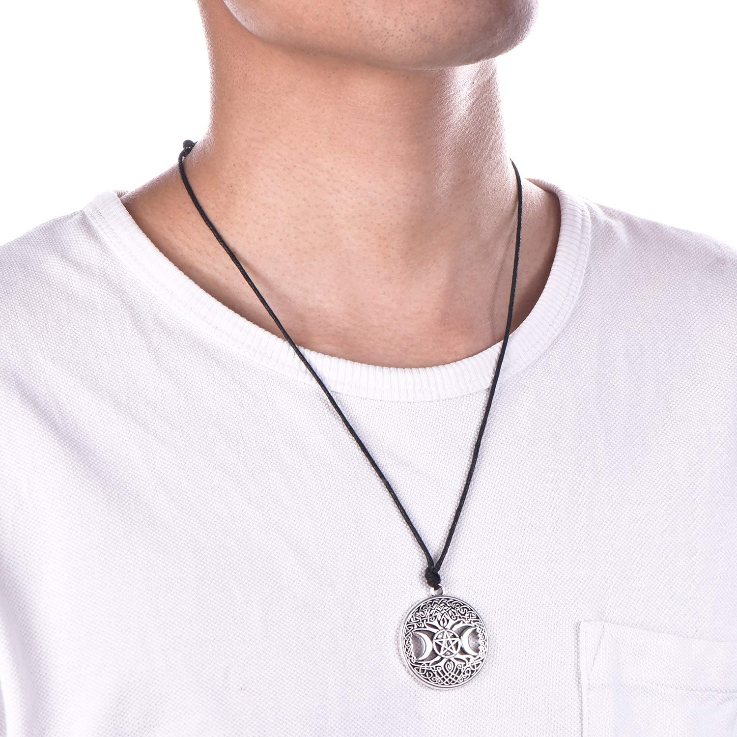 STARCHENIE Tetragrammaton Necklace Pentacle Pentagram Pendant Talisman Amulet Jewelry