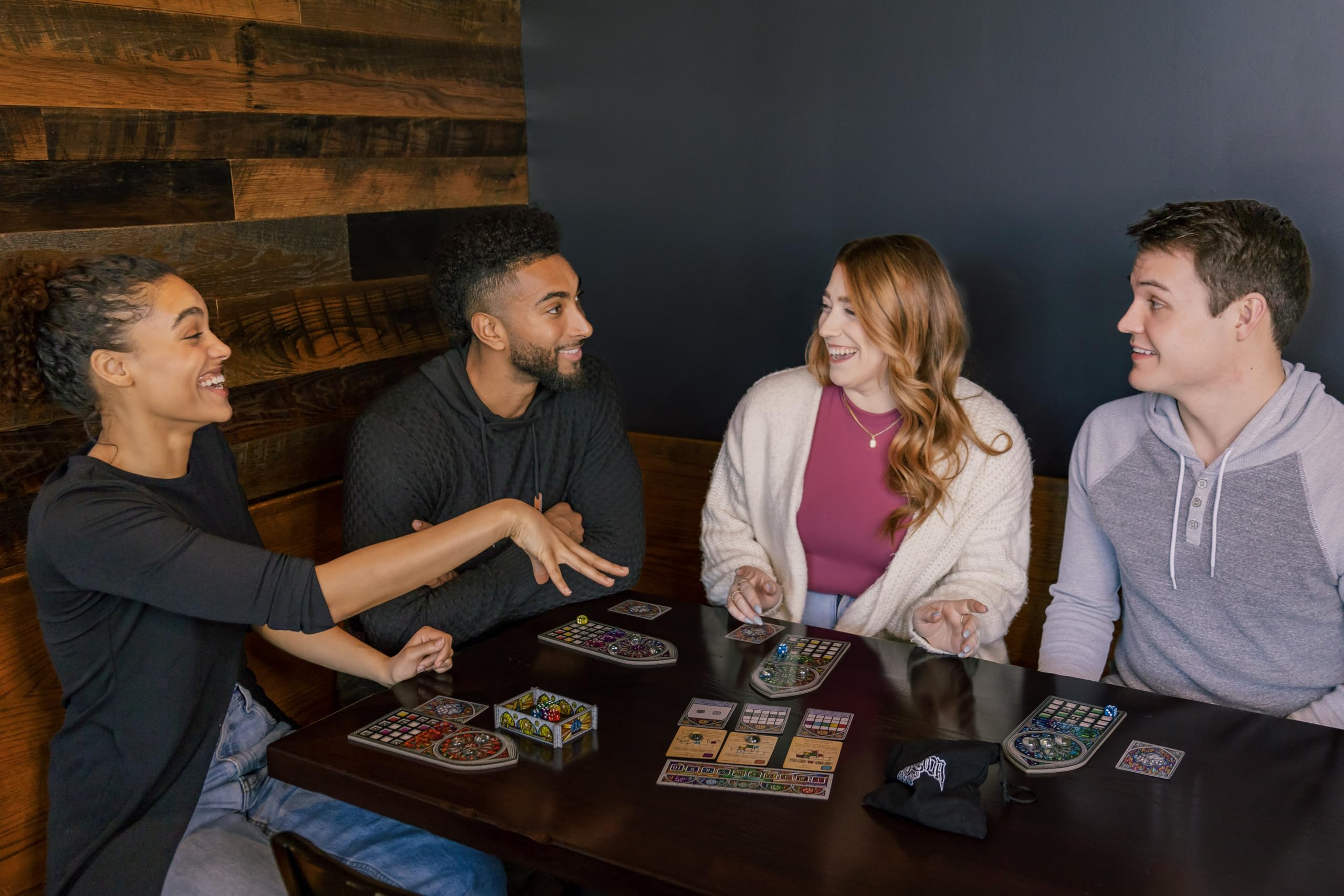 Sagrada Board Game | Family Game for Kids and Adults | Dice Drafting and Placement Strategy Game | Ages 10+ | 1 to 4 Players | by Floodgate Games