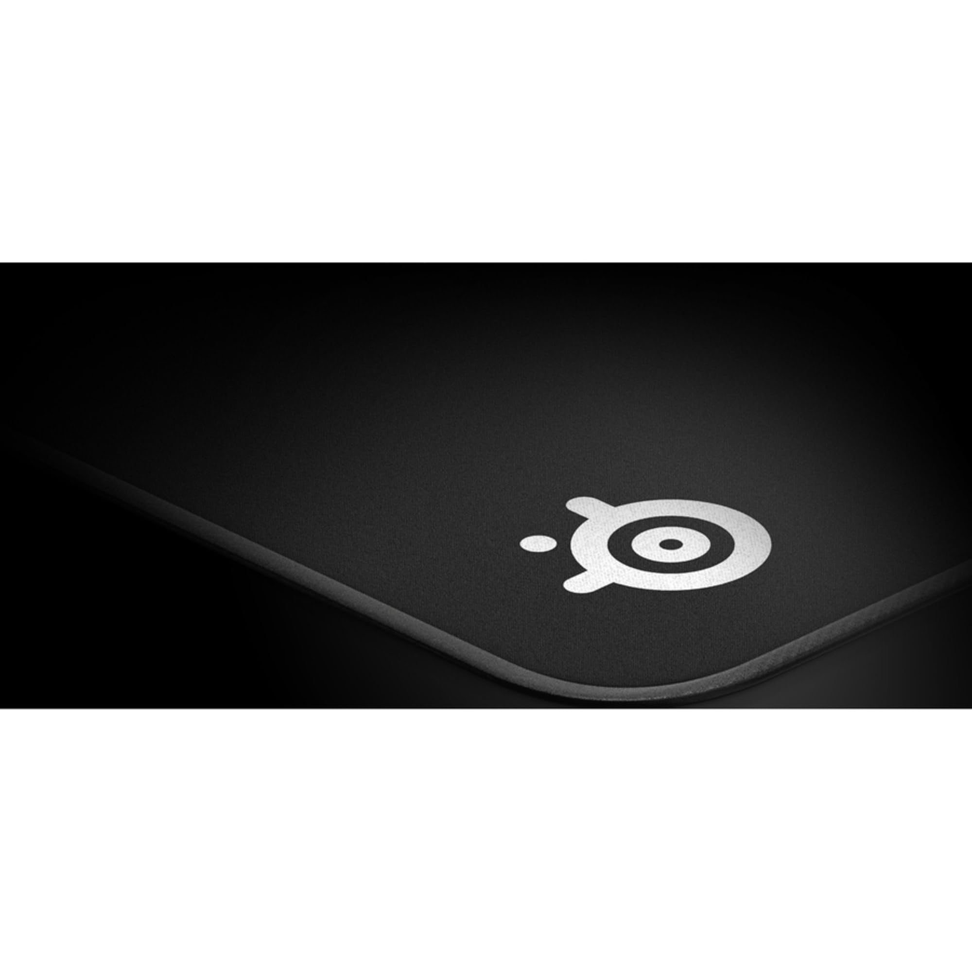 SteelSeries QcK Edge - Cloth Gaming Mouse Pad - stitched edge to prevent wear and tear - optimized for gaming sensors - size L