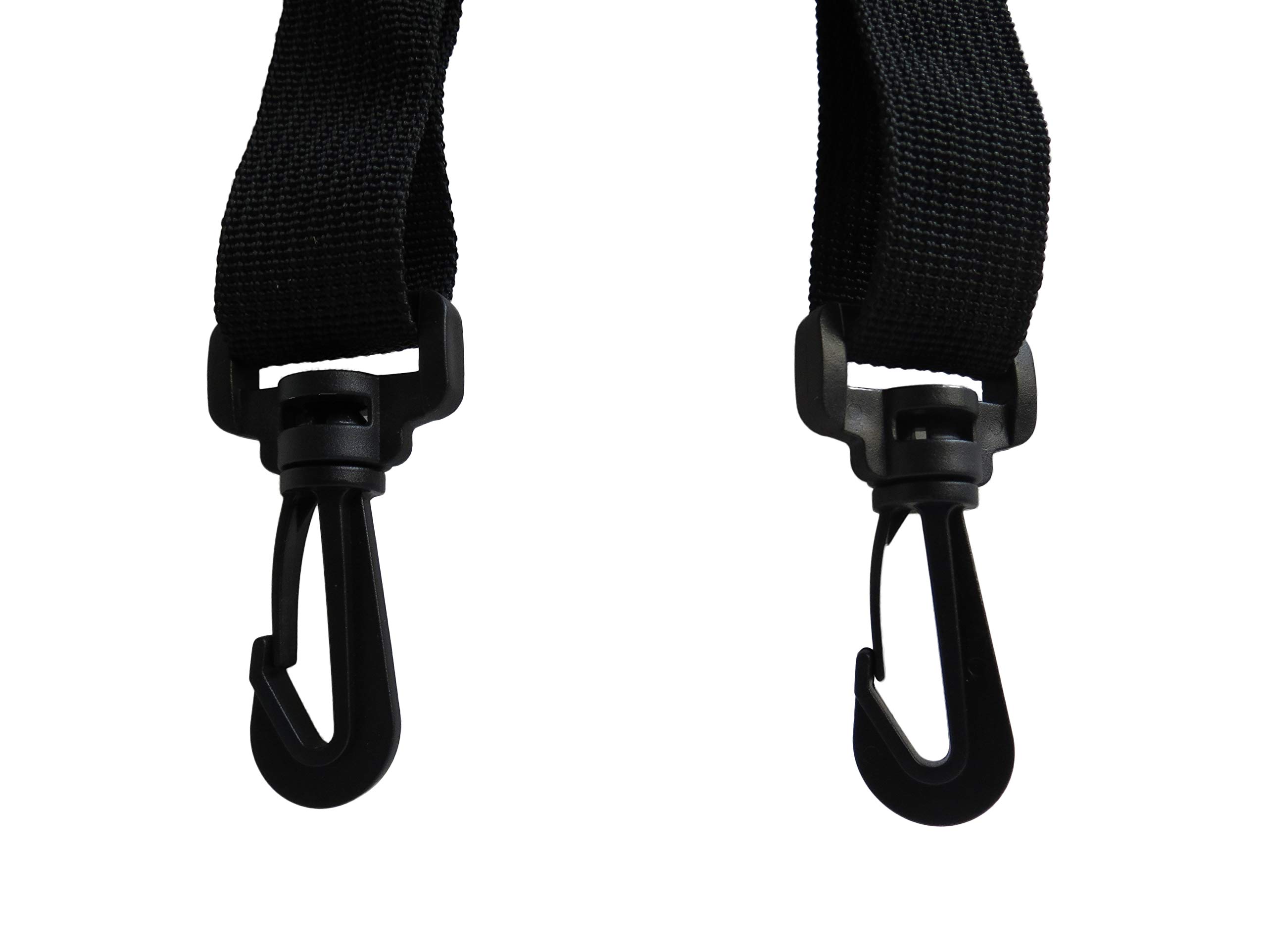 Stroller Seat Shoulder Safety Harness Straps and Hook Clips for Bugaboo Baby Toddler Child Strollers Accessories Replacement Parts (Straps w Hook Clips B)