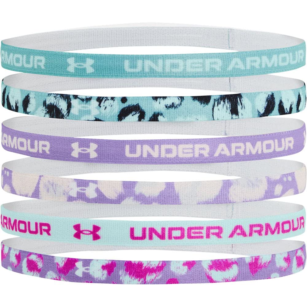 Under Armour Girls' Graphic Headbands 6-Pack