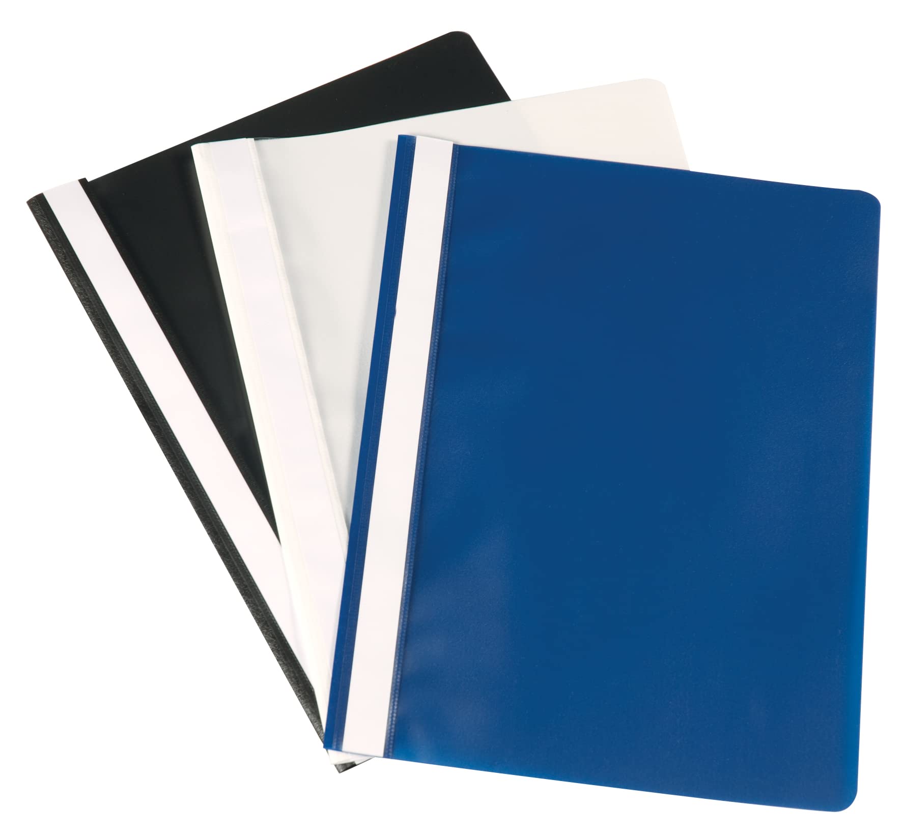 Q Connect A4 Project Folder - Black (Pack of 25)