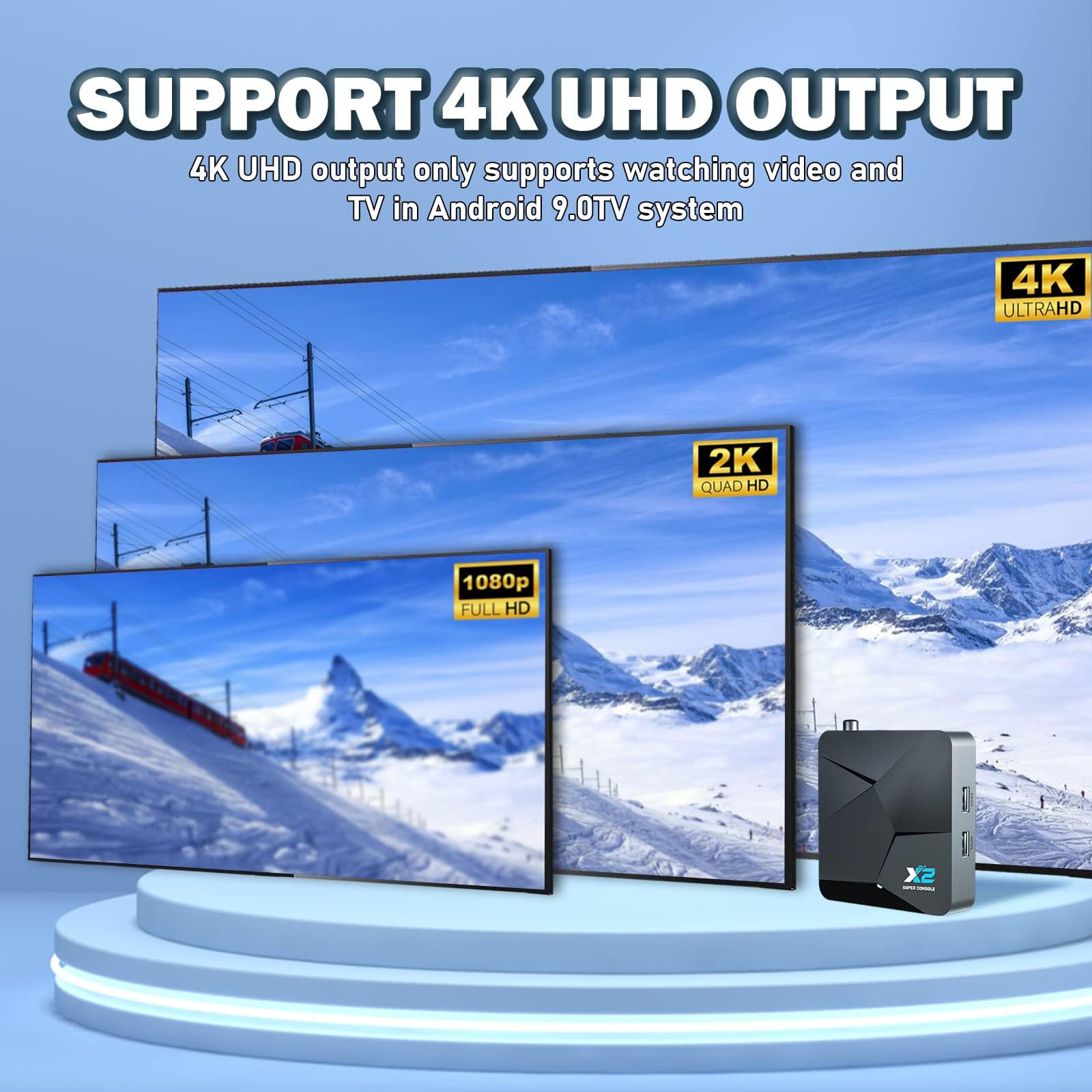 Retro Game Console Retroplay Emulator - Super Console X2 60,000+ Video Games,Emulator Console compatible 70+ Emulators,Dual System,4K UHD,BT5.0,2.4G+5G,Plug & Play Gaming Console