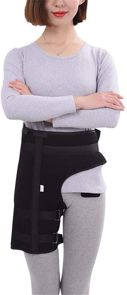 YUESFZ Hip Brace Thigh Compression Sleeve, Hip Groin Support for Men & Women, Injury Strap for Pulled Muscle Strain Hernia Belt (Size : Medium)