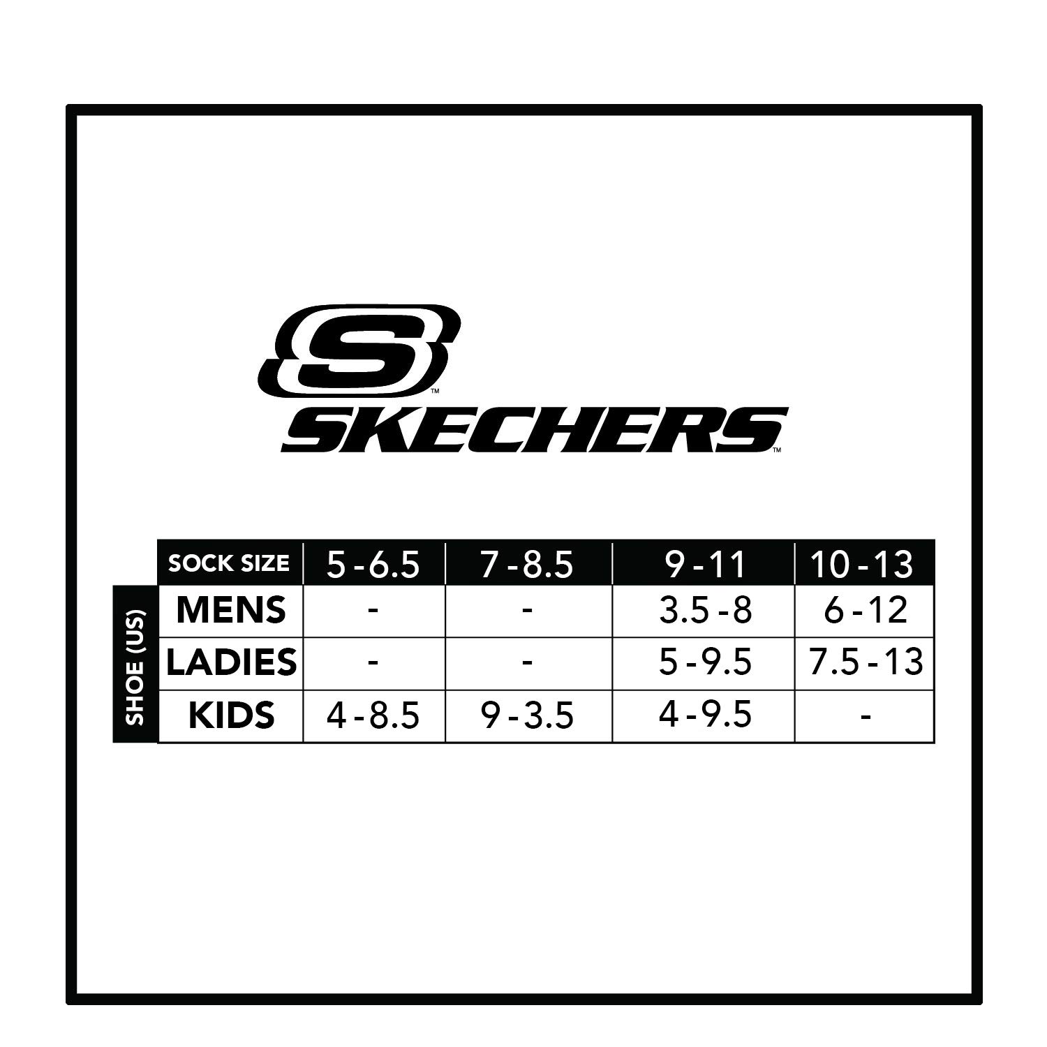 Skechers girls Girls' 6 Pack Low Cut + 3 Pack Hair Ties Socks, Tie Dye, 7-8.5 US