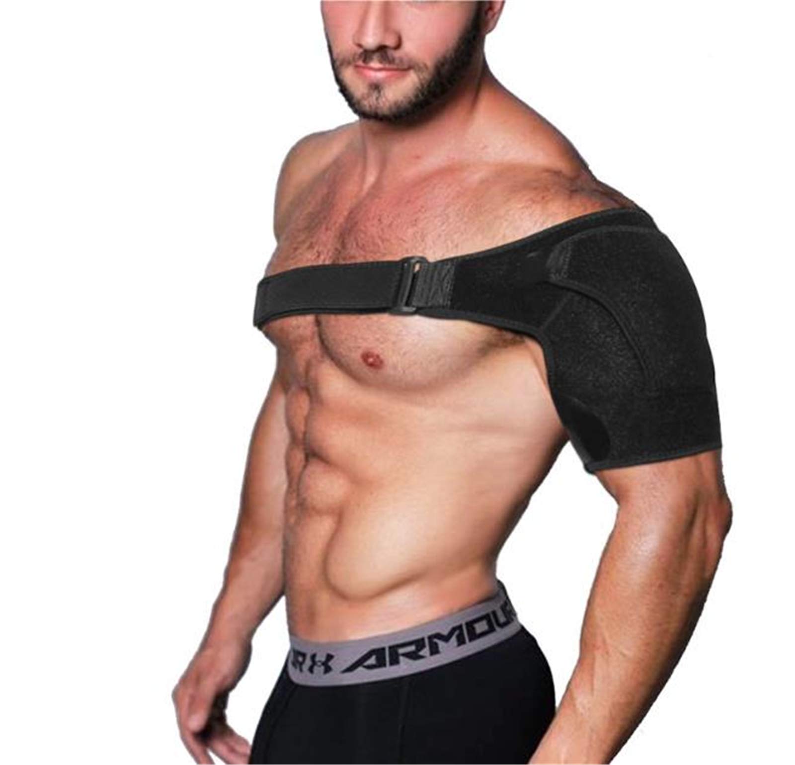 YUIJ Shoulder Brace for Men and Women,Orthopedic Care Compression Sleeve for Torn Rotator Cuff, Dislocated AC Joint, and Other Injuries
