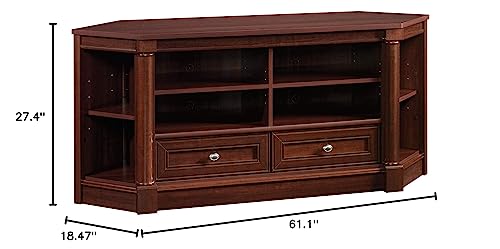 Sauder Palladia Entertainment Credenza, For TVs up to 60", Select Cherry finish