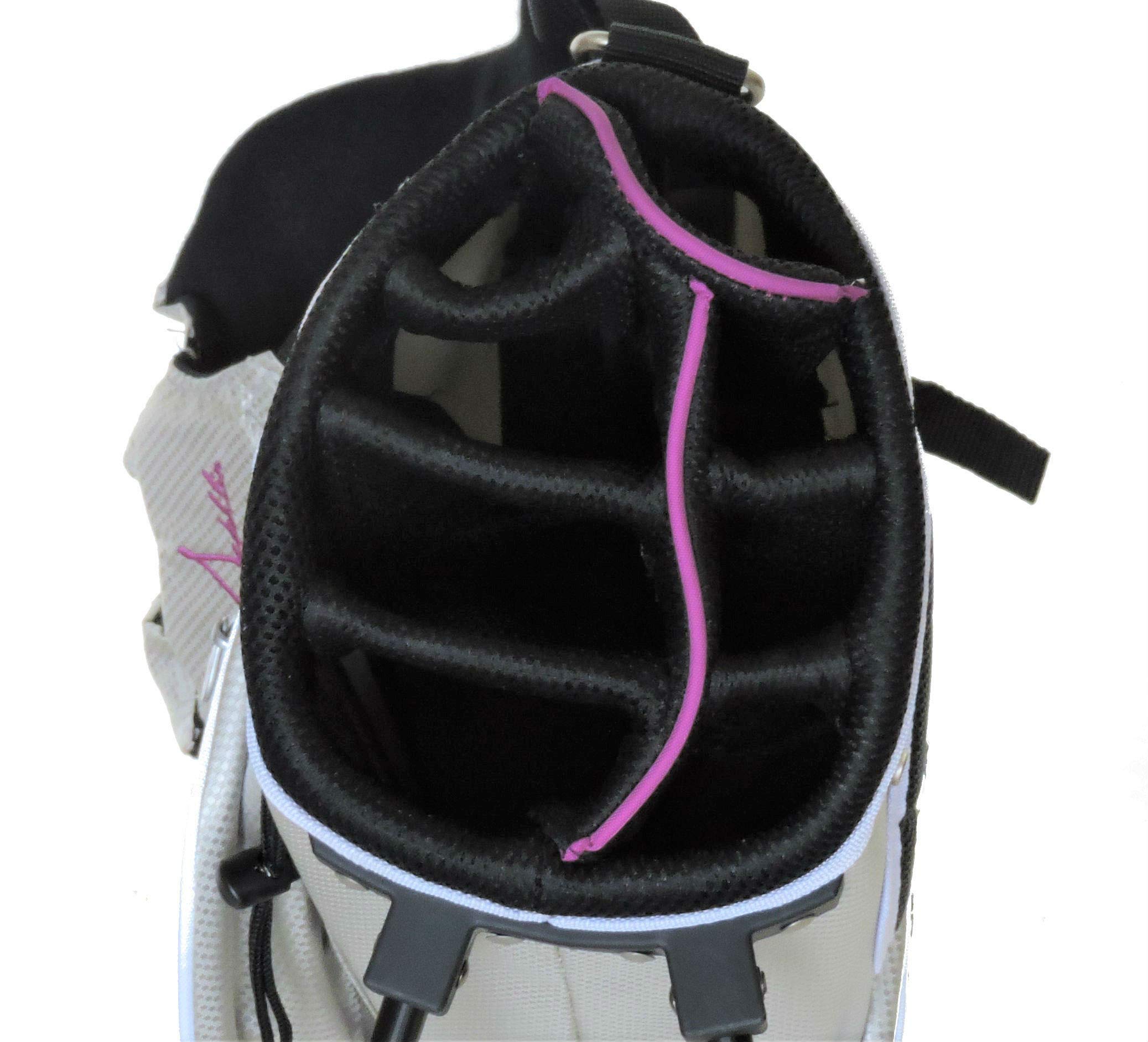 Sephlin - Lady Jayde Pink Girls Left Handed 7 Pieces Golf Club Set & Golf Bag Ages 6-10 2.0