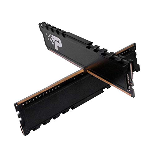 Patriot Memory Signature Premium DDR4 16GB (2x8GB) 2400MHz (PC4-19200) UDIMM Kit with Heatshield PSP416G2400KH1