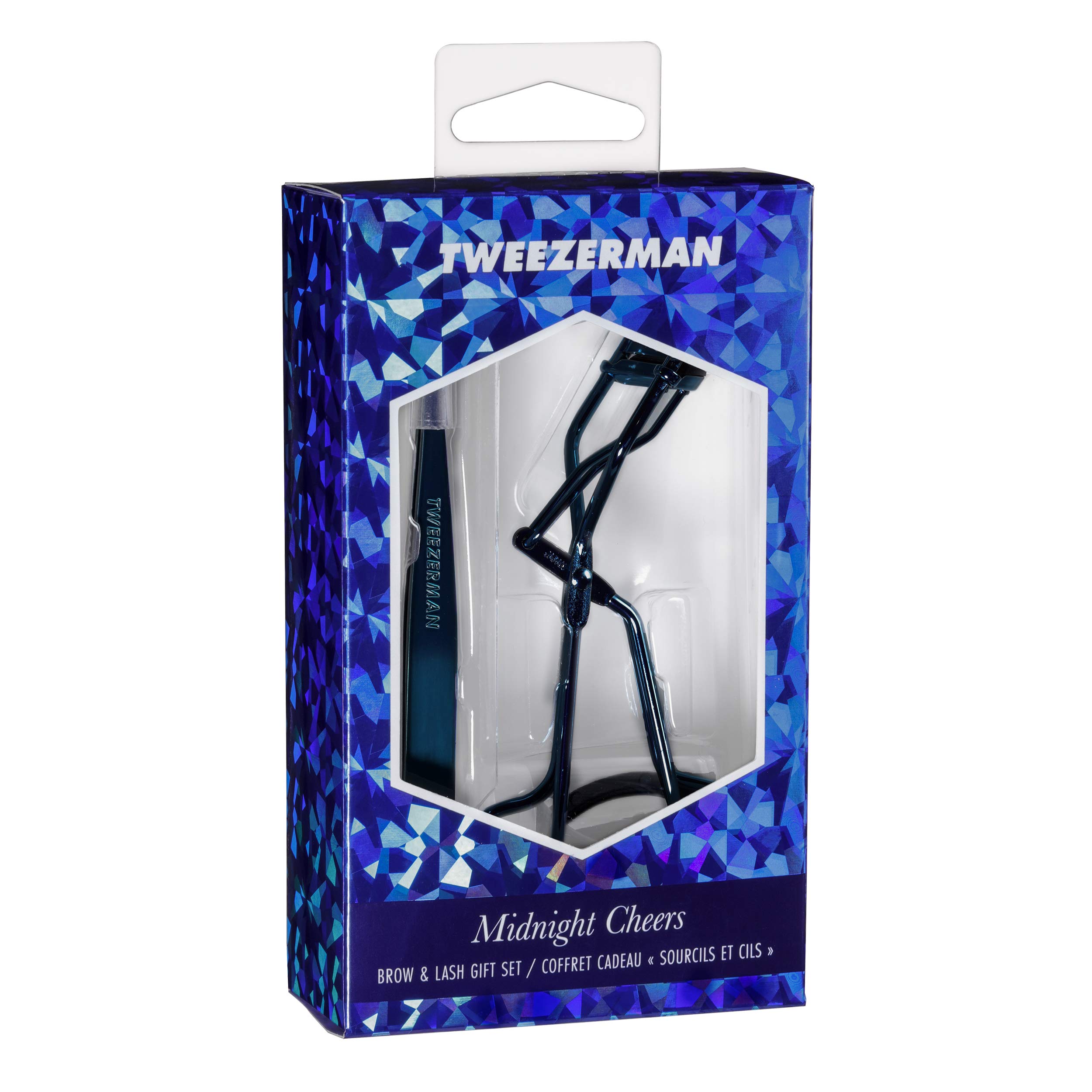 Tweezerman 4274-R Midnight Cheers Brow & Lash Set