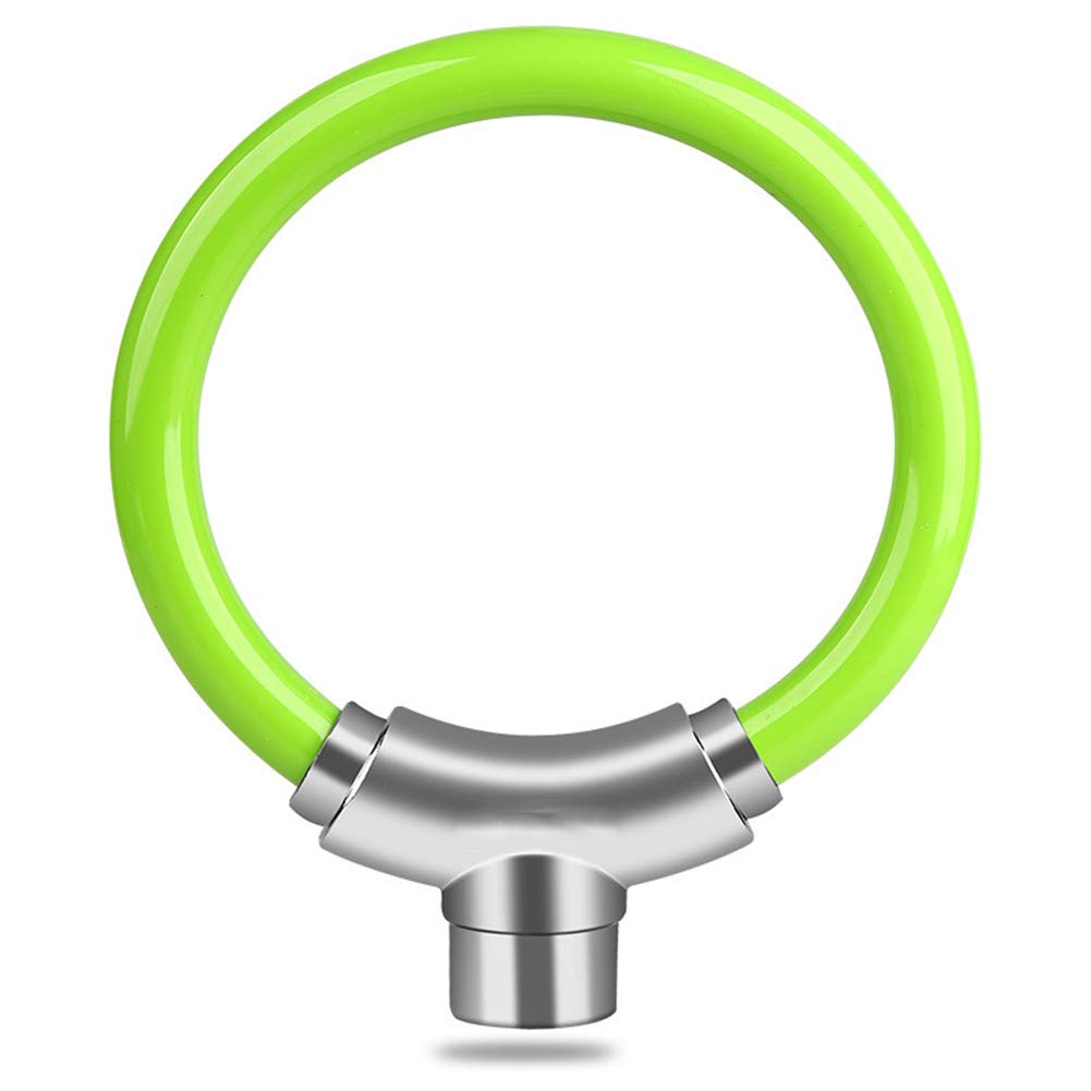 ZHYING Bike Lock with Key,Anti Theft Bicycle Steel Chain,Ring Multipurpose Lock for Scooter,Motorcycles,Helmet,Skateboard
