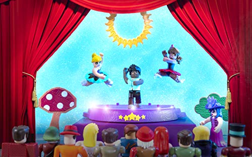 Roblox Celebrity Collection - Dance Your Blox Off Playset [includes Exclusive Virtual Item]- Amazon Exclusive