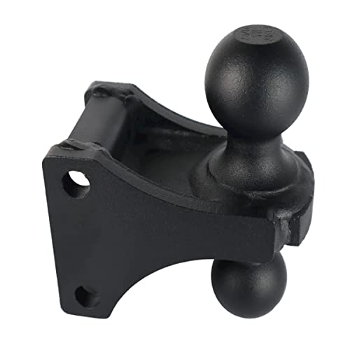 Shocker Combo Multi Ball Mount Attachment, Silver Combo 2" & 2-5/16" Balls