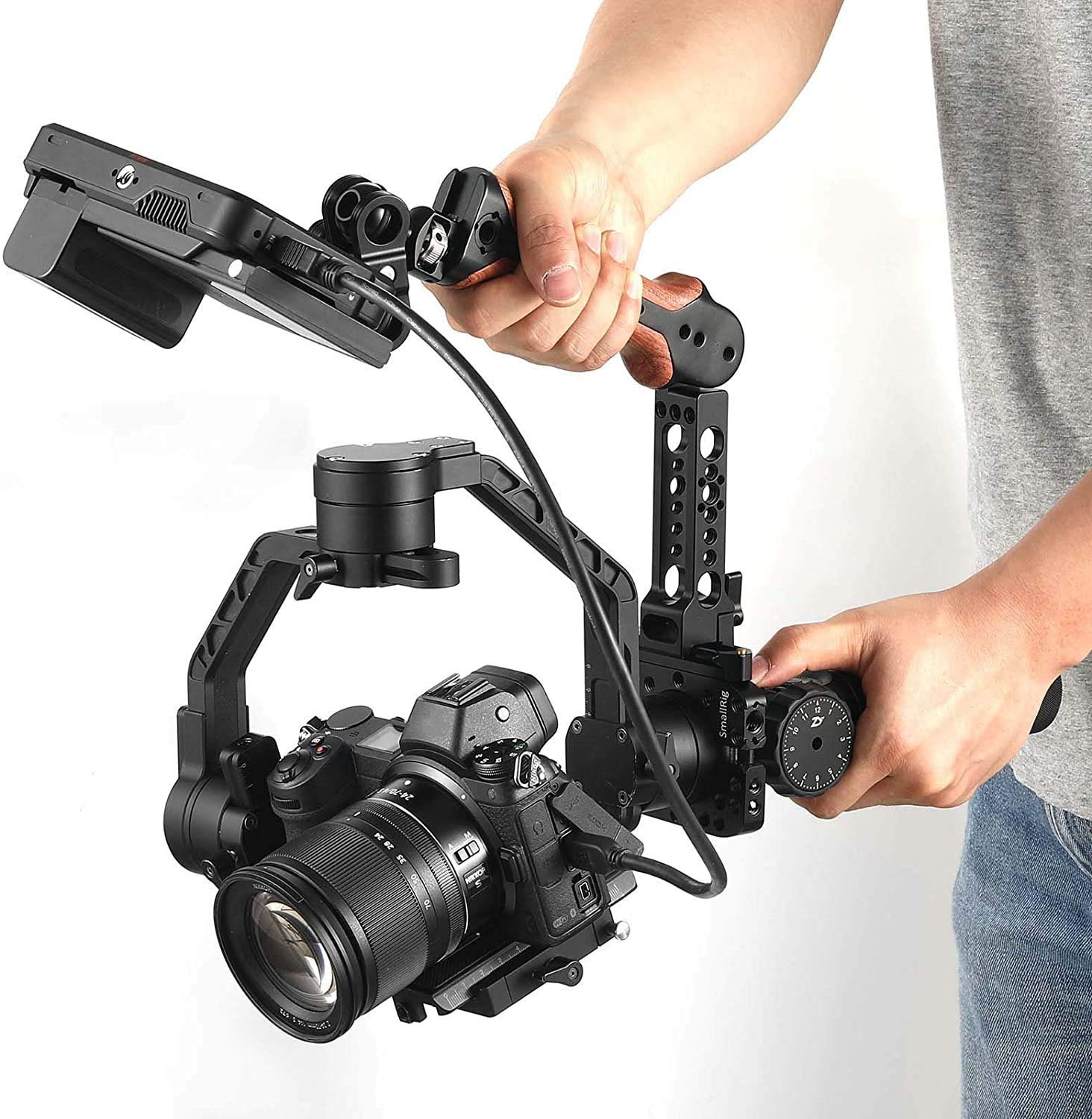 SmallRig Handgrip for DJI Ronin S, for Zhiyun Crane 2, for Moza Air 2 - BSS2340