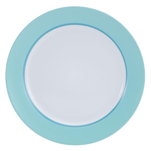Pfaltzgraff Grayson Teal 12 Piece Dinnerware Set, Service for 4