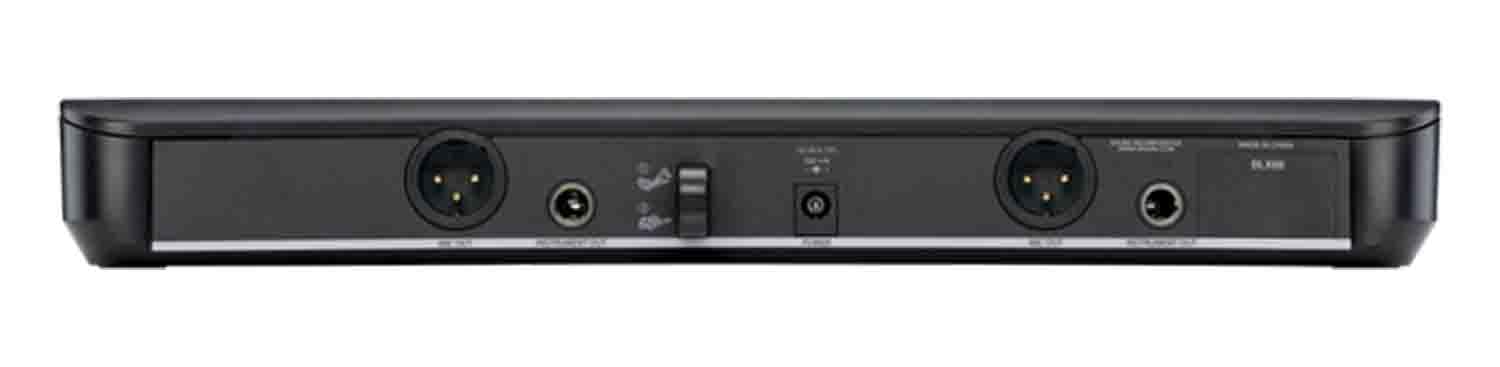 Shure BLX288/PG58 H9 | Two PG58 Handheld Microphones Dual Channel Handheld Wireless System