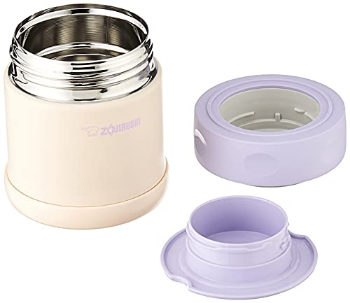 Zojirushi Stainless Steel Food Jar, 9 oz, Pale Orange