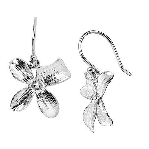 Silpada 'Garden Whimsy' Floral Drop Earrings in Sterling Silver