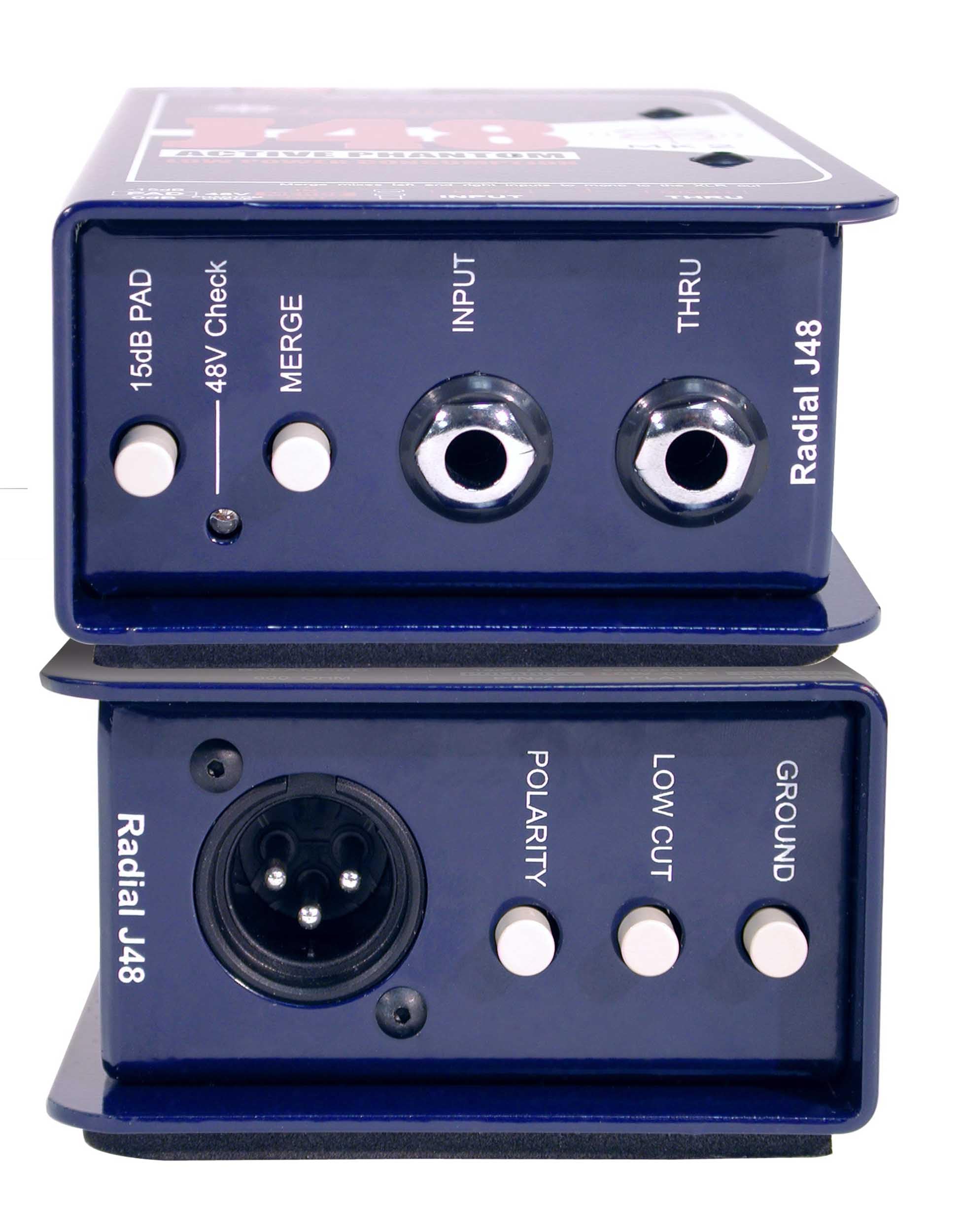 Radial J48 MK2 48V Phantom Power Active Direct Box