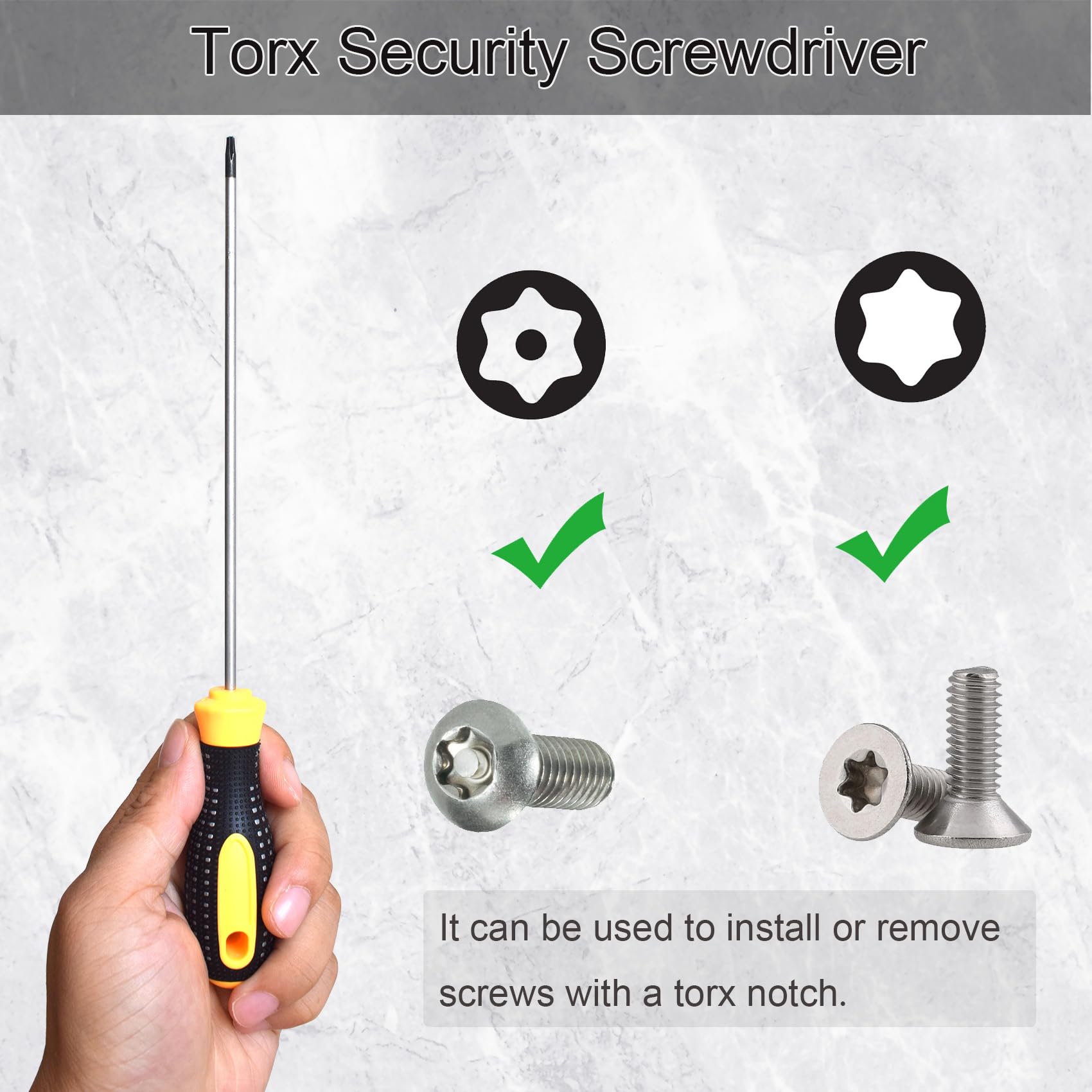 SKZIRI 3in1 Screwdriver Tool Set for Dyson V6 V7 V8 V10 V11 V15 Vacuum Cleaners Disassembly Maintenance Cleaning and Repair