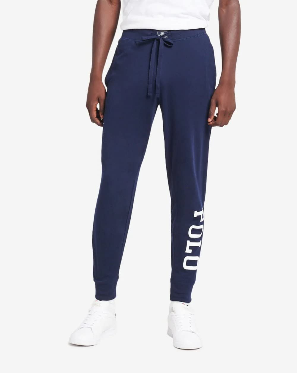 Polo Ralph Lauren Men's Supreme Comfort Knit Sleep Shorts (Cruise Navy, Medium)