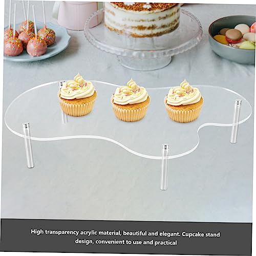 SECFOU 1 Set Treat Stands for Dessert Table Dessert Stands Cake Metal Set up