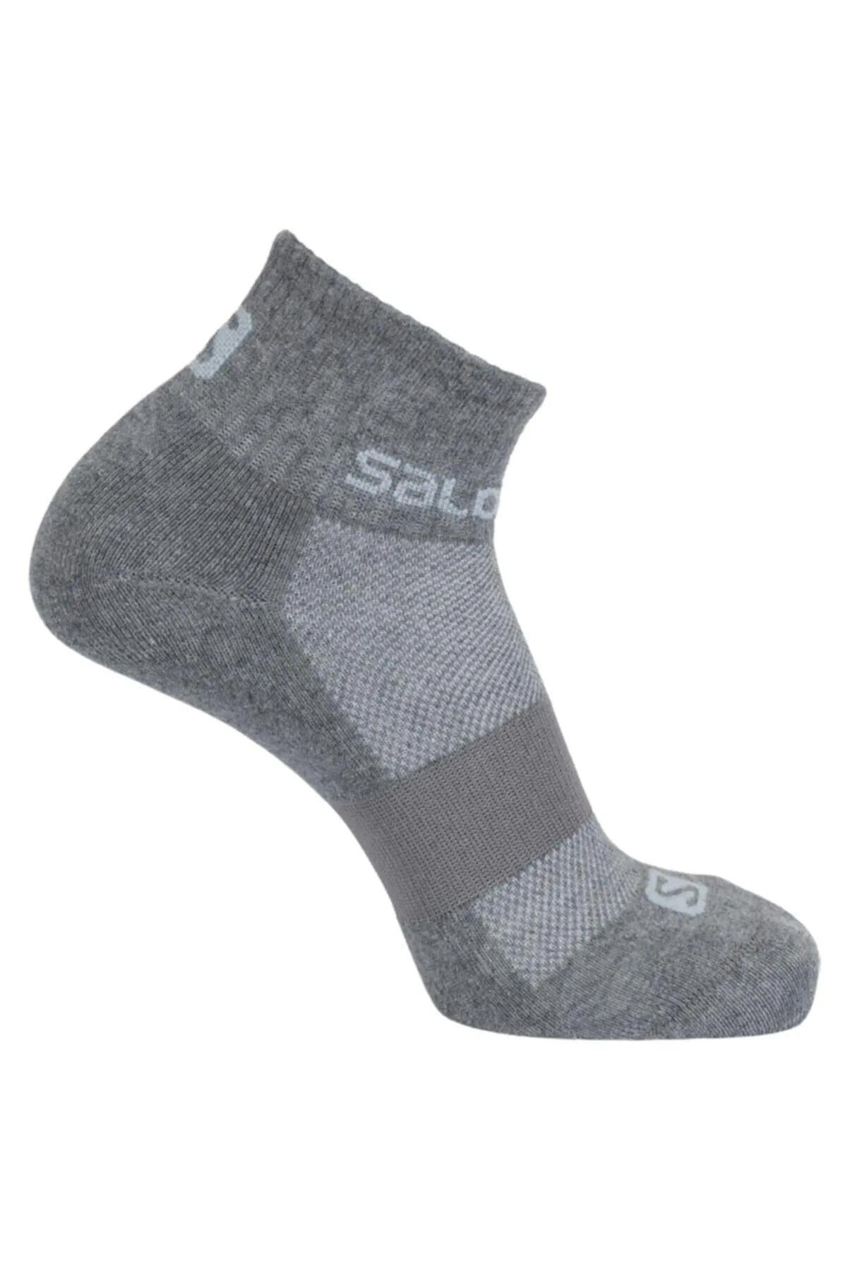 Salomon Standard Socks, Light Heather/Medium Grey Heat, L
