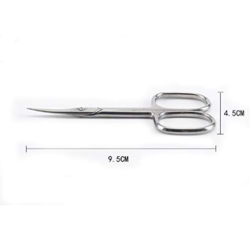 Sicastar Eyebrow scissors for women,Safety scissors nose hair scissors,stainless steel scissors,small scissors beauty manicure scissors(1 Pack)