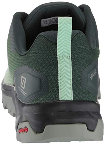 Salomon VAYA Hiking Shoes for Women, Green Gables/Spruce Stone/Shadow, 9