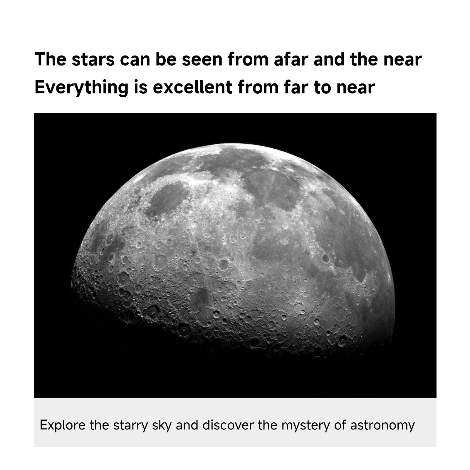Smart Telescope BeaverLAB TW1,Refractor Professional Telescope -500mm (f/6.1) Focal Length.HD Video, WiFi Connection, Telescope Backpack,with Phone Adapter & Moon Filter, App iPhone/Android Compatible