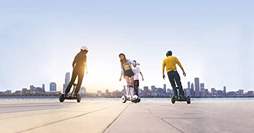 Segway Ninebot S Smart Self-Balancing Electric Scooter, Dual 400W Motor, Max 13.7 Miles Range & 10MPH, Hoverboard with LED Light, Compatible with Gokart kit, UL-2272 Certified