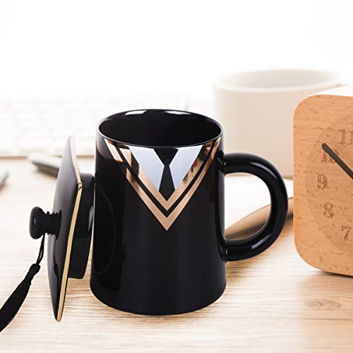 Vencer 2023 ''Happy Graduation'' Graduation Present/Bachelor's Degree Present-Graduation Cap Mug Bachelor Cap as Graduation Party Supplies,Graduation Decorations,Back to School Present,VCM-21