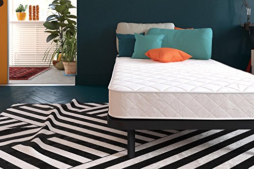 Signature Sleep 6” Coil Mattress made with CertiPUR-US® certified foam , Twin,White