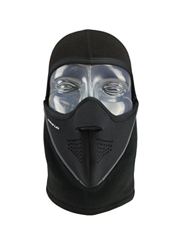 Seirus Innovation Magnemask Combo Thick N Thin, Black, SM/MD
