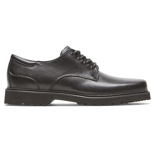 Rockport Men's Northfield Waterproof Oxford, Black, 12 Medium