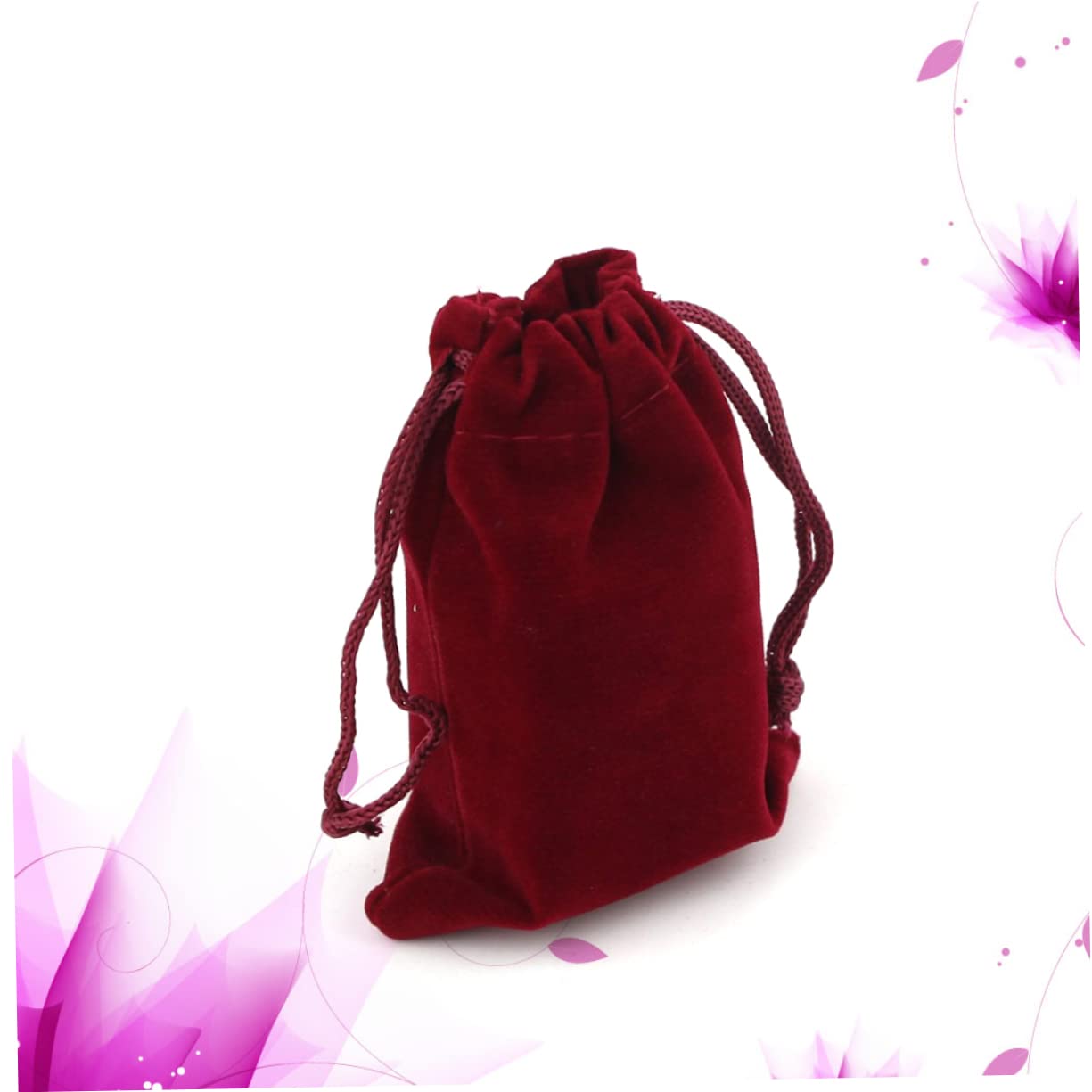 SECFOU 10pcs cookie bags for gift giving drawstring pouches gift pouches holiday bags for gifts mini drawstring