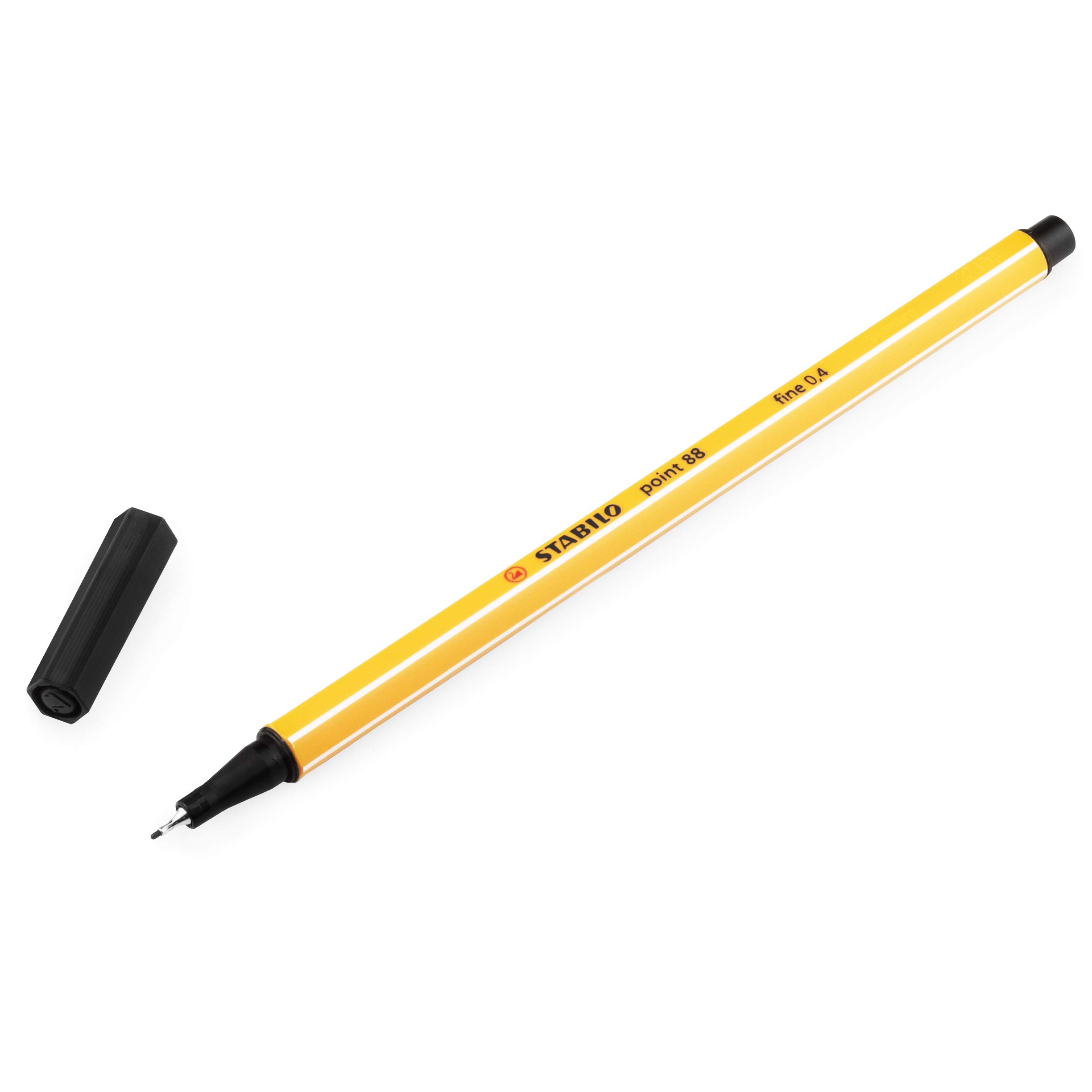STABILO Point 88 Fineliner - 0.4mm Line - Zebrui Set - Assorted Wallet of 20 Colours - Includes 5 Neon Colours