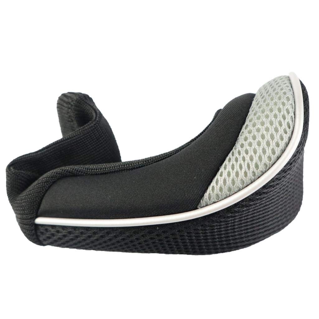 Yiju Premium Mesh Golf Headcover Woods Cover Long Neck Driver, Gray
