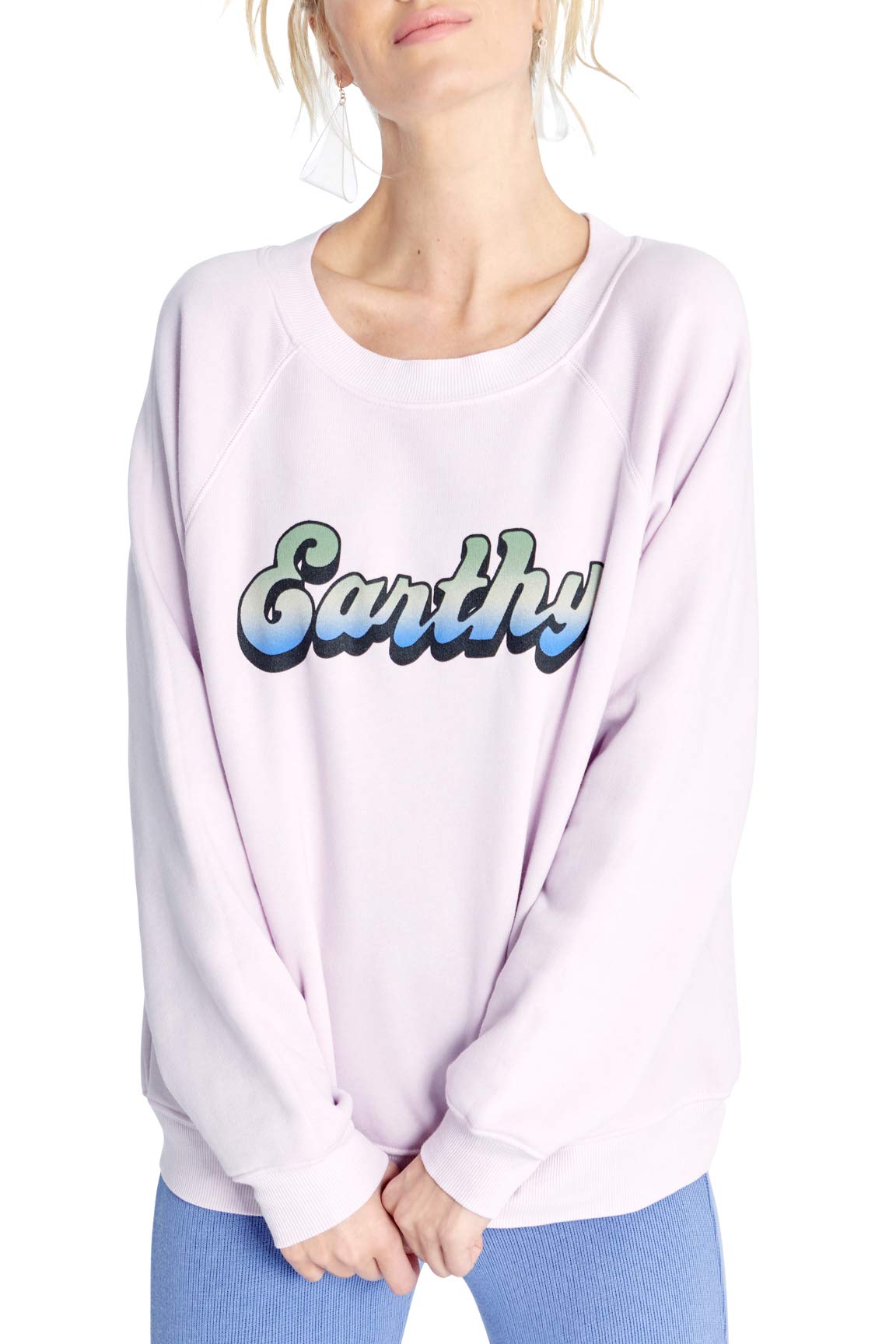 Wildfox Women's Sommers Pullover Sweatshirt, Wispy, Small