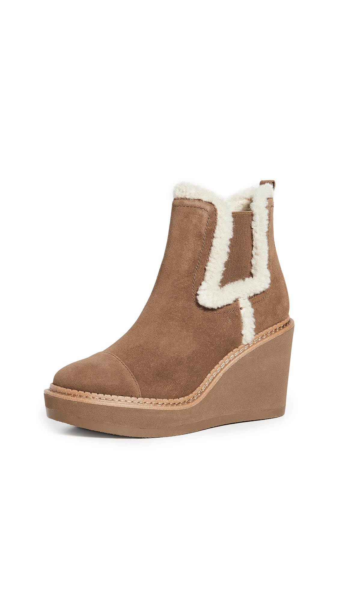 Sam Edelman Women's Reagan Boots, Toffee, Tan, 7 Medium US