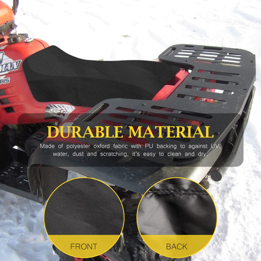 Samman ATV Seat Cover for Most ATV Compatible with Sportsman Scrambler, Grizzly, Rancher Foreman, Arctic Cat