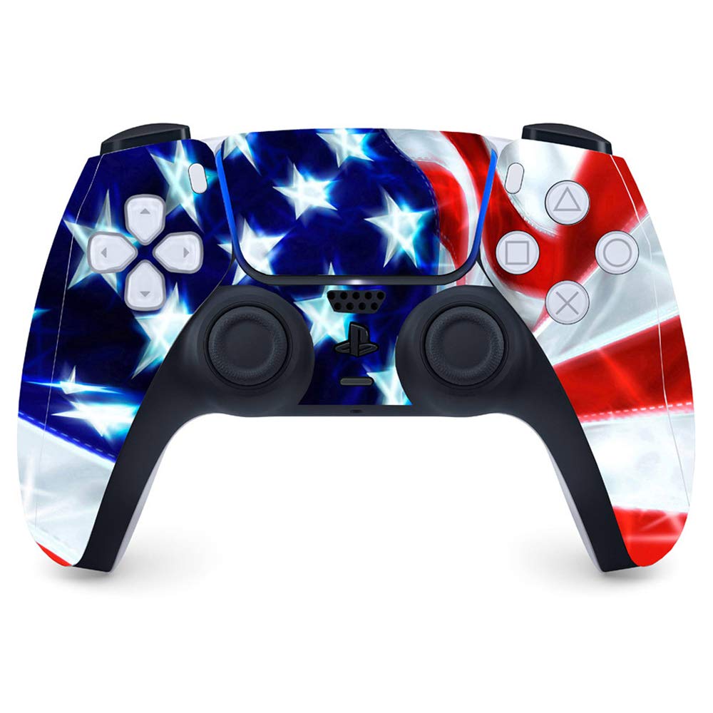 Vinyl Decals Skin Stickers Cover - 2 Pack for Sony Playstation 5 PS5 DualSense Controllers (Combination 3)